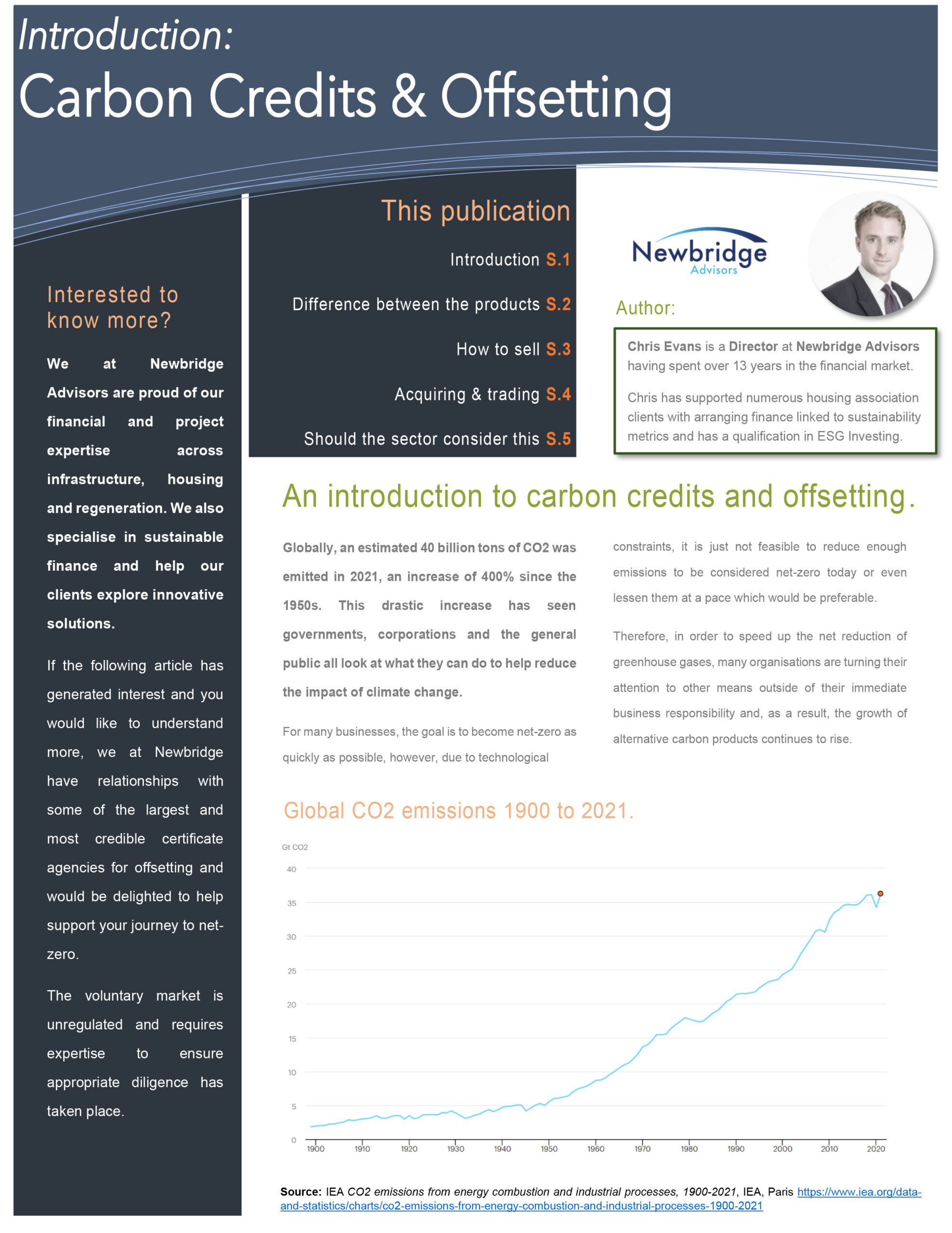 An introduction to carbon credits and offsetting for the social housing ...